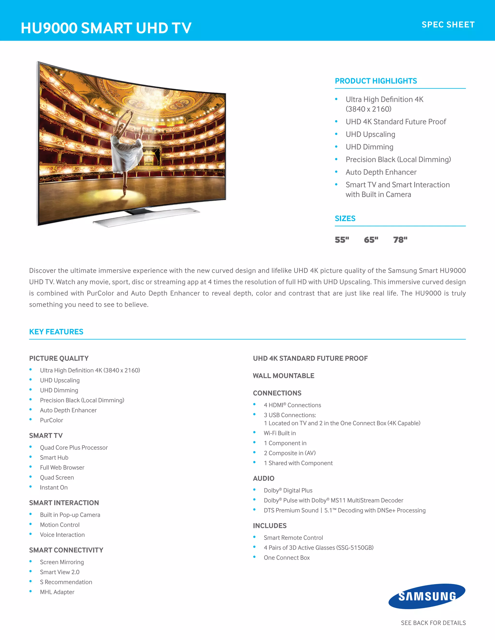 Hu9000 spec sheet_7_31_14 | PDF