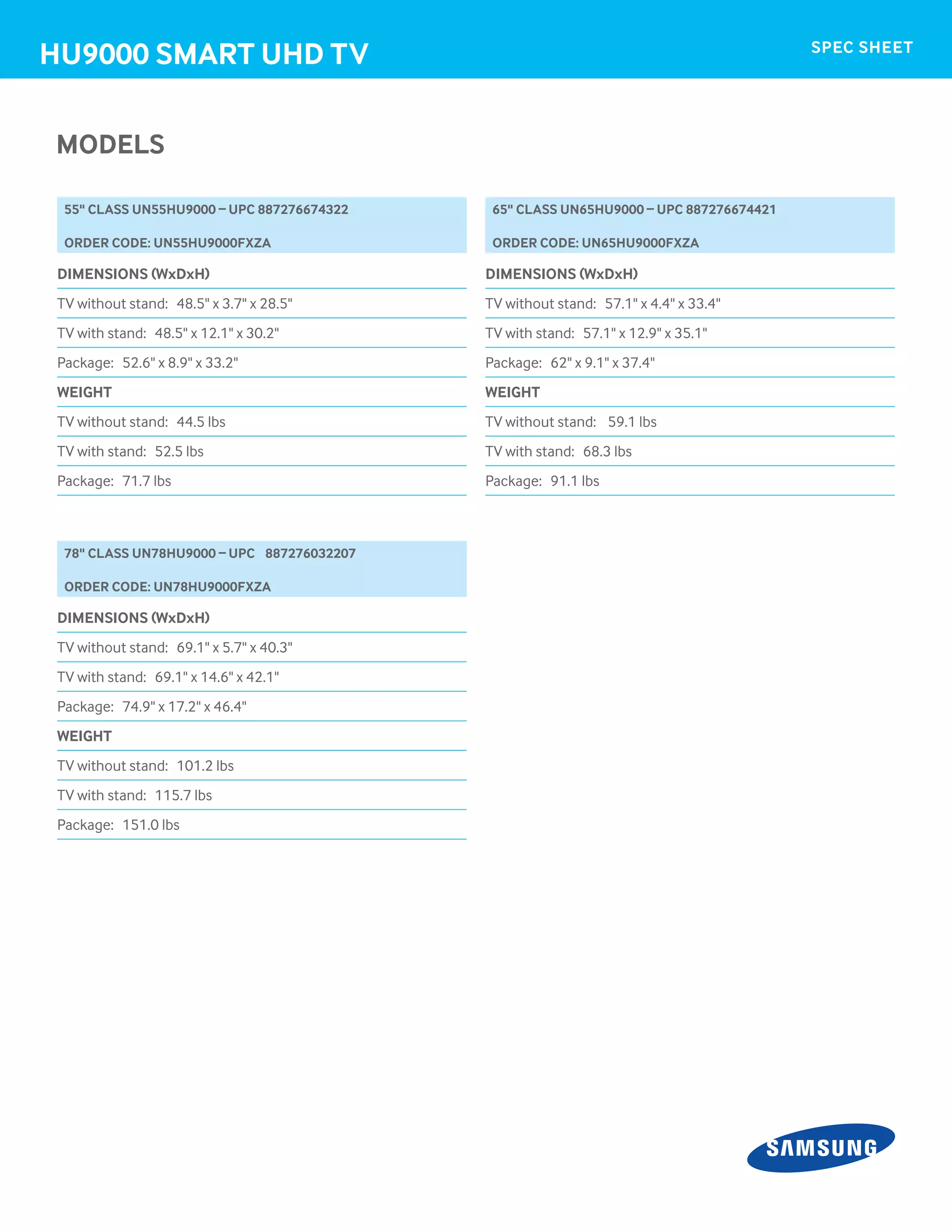 Hu9000 spec sheet_7_31_14 | PDF