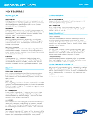 Hu9000 spec sheet_7_31_14 | PDF