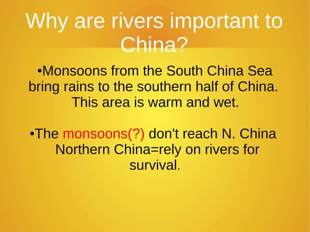 Huang he river valley | ODP | Geography | Science