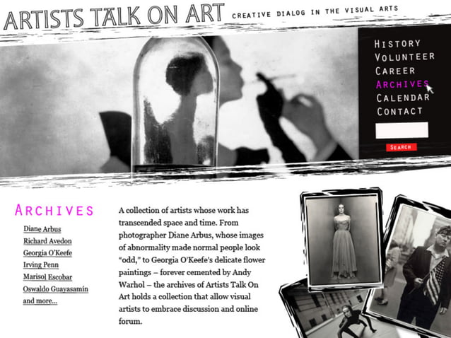 Artists Talk On Art Archives Page | PDF | Fine Art