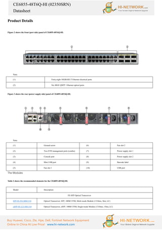 huawei-ce6855-48t6q-hi-brochure-datasheet.pdf | Computer Peripherals | Computing