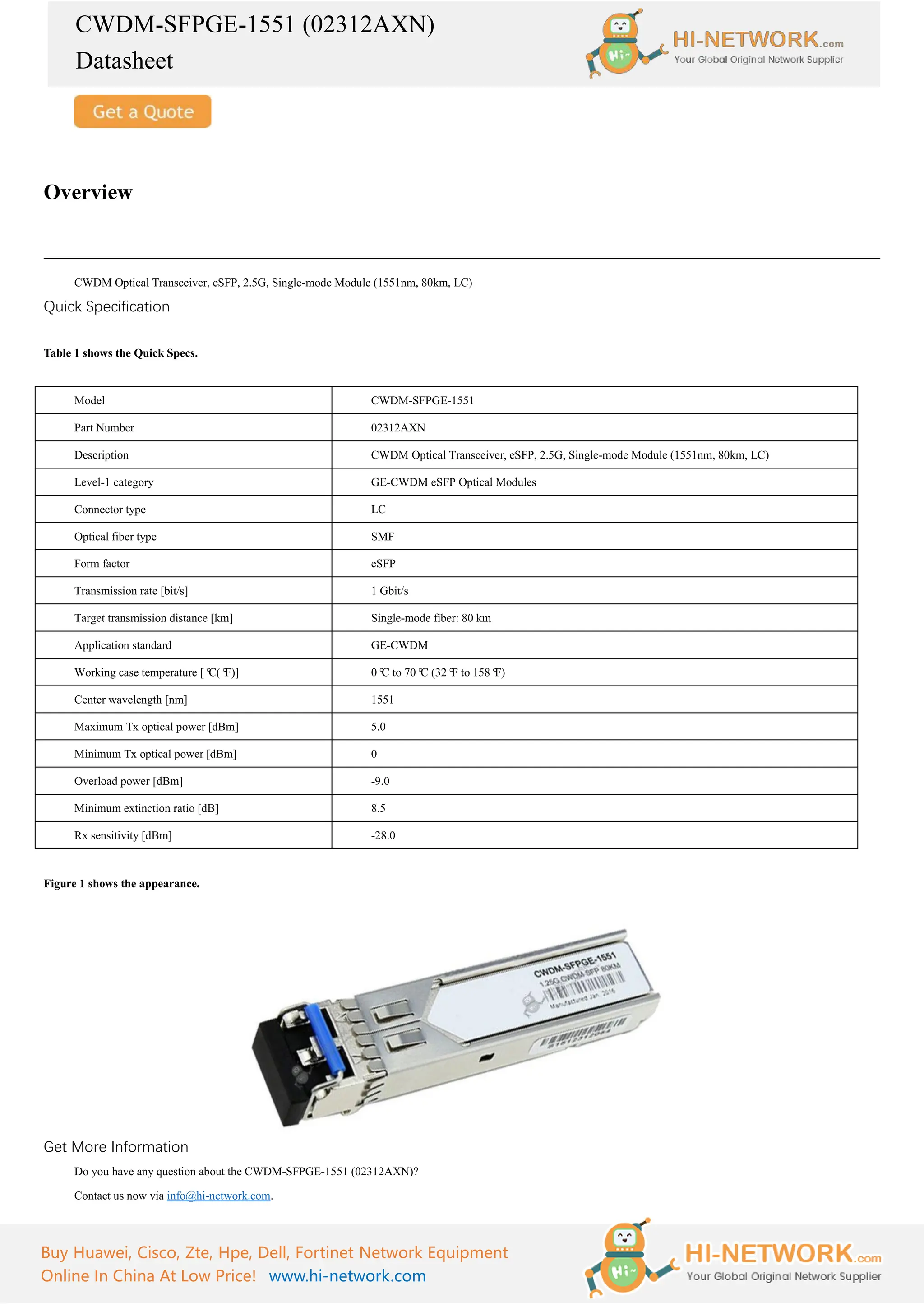 huawei-cwdm-sfpge-1551-brochure-datasheet.pdf