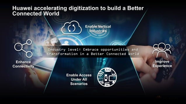 Day 1 C2C - Huawei: Acceleration Digitization to Build a Better ...