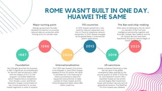 Huawei Digitalization - Presentation for UNI Lu | PDF