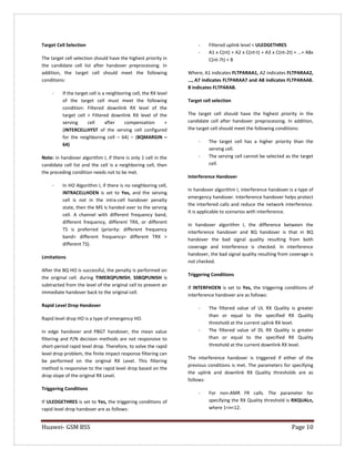 08102014_Huawei handovers-handover-algo | PDF