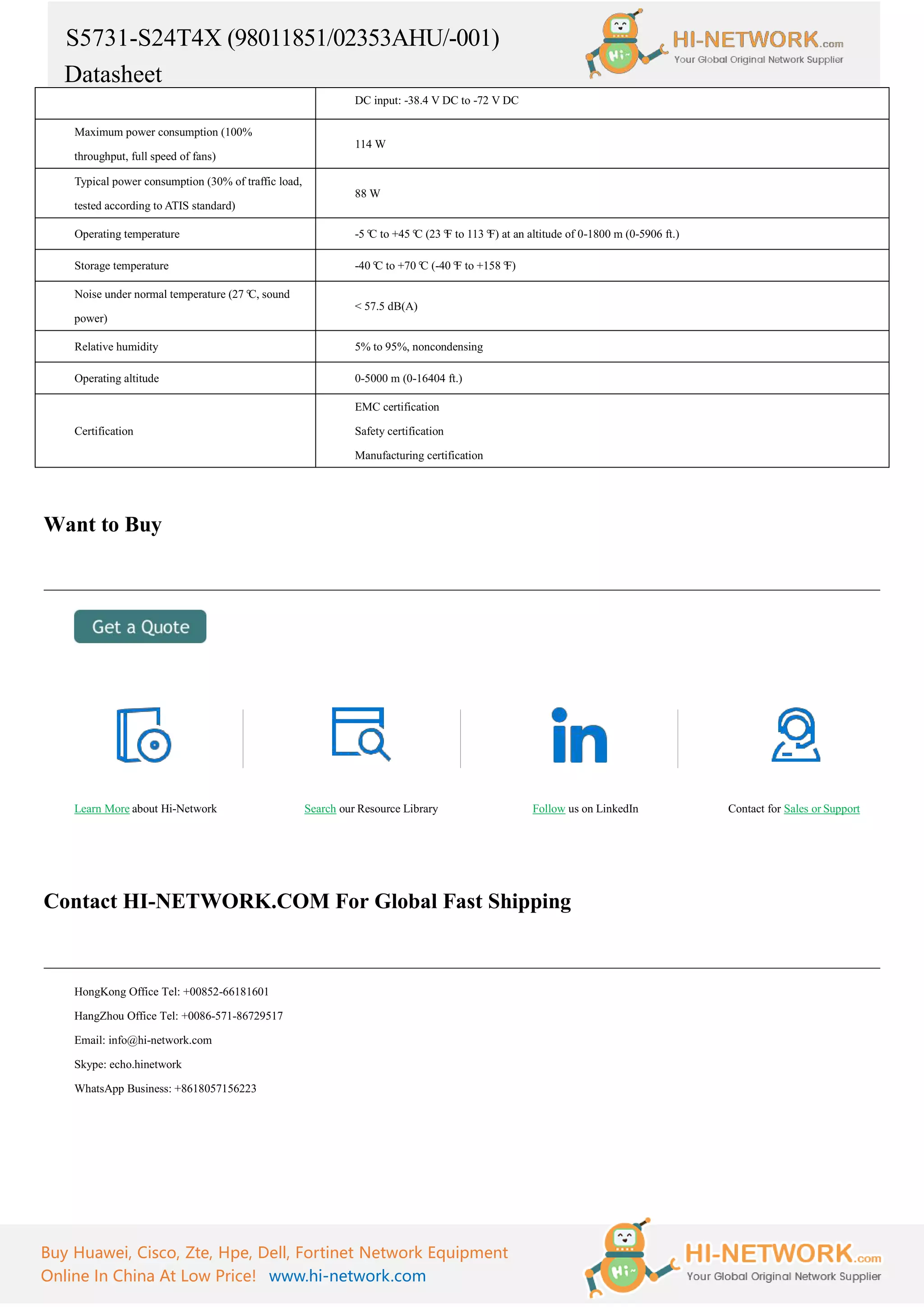 huawei-s5731-s24t4x-brochure-datasheet.pdf | Computer Peripherals ...