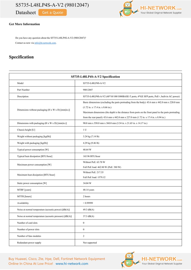 huawei-s5735-l48lp4s-a-v2-brochure-datasheet.pdf | Computer Networking ...