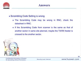Huawei wcdma-rno-single-site-verificationV1 | PPT