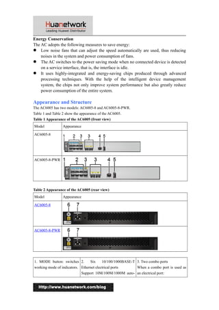 Huawei ac6005 | DOC