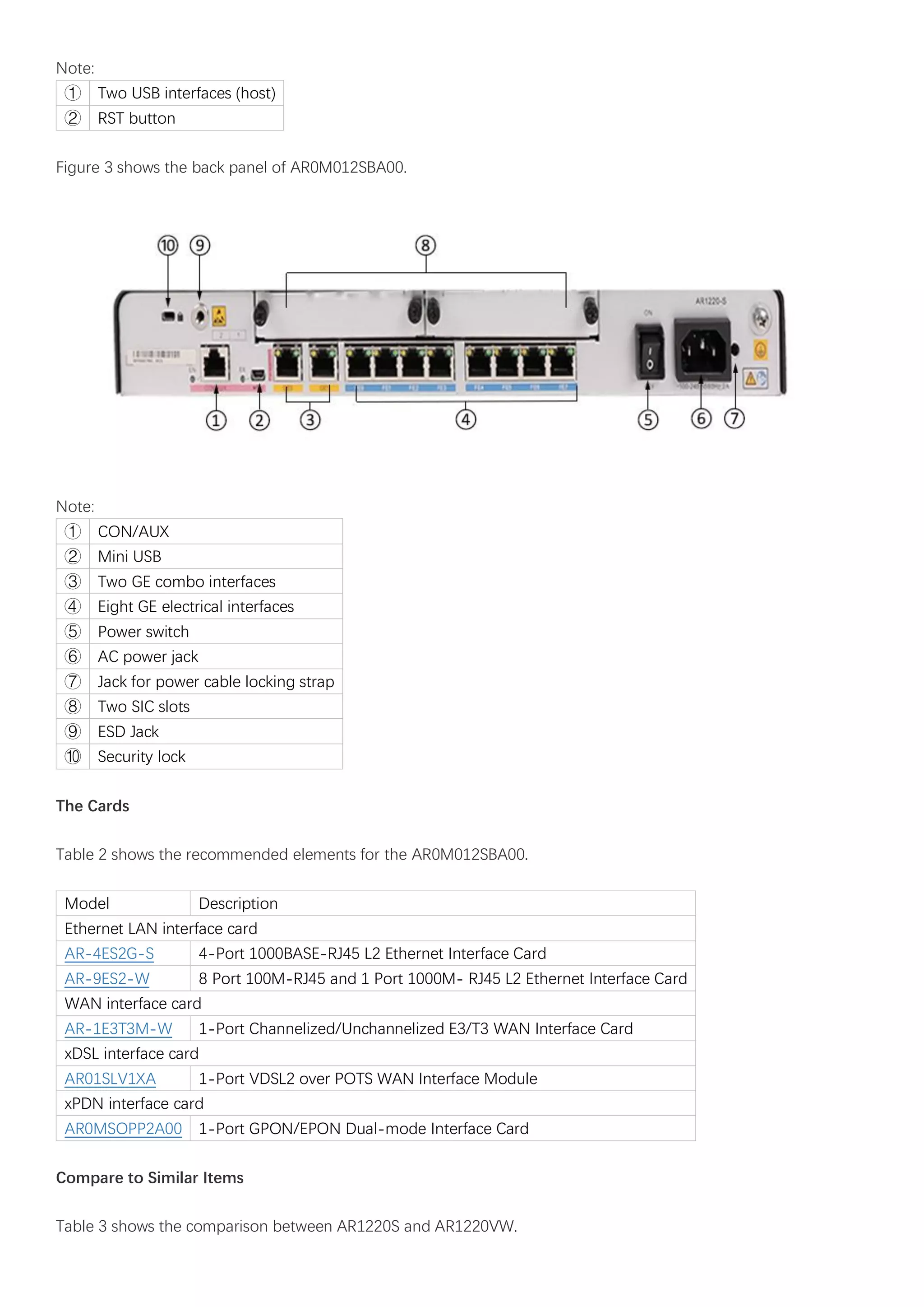 Huawei ar1220-s datasheet | PDF
