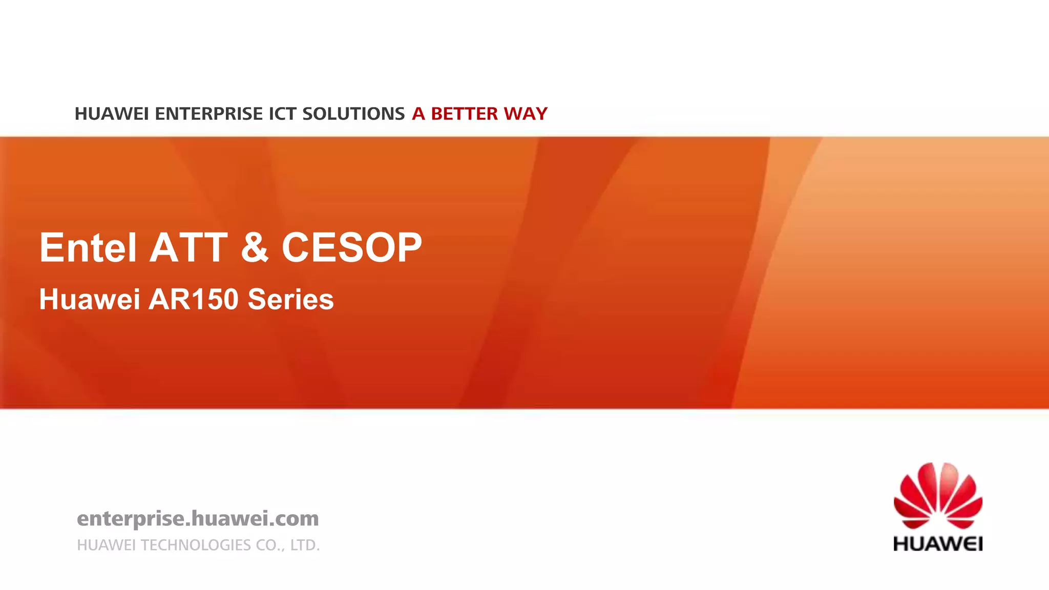 Huawei AR 150 Series.pptx