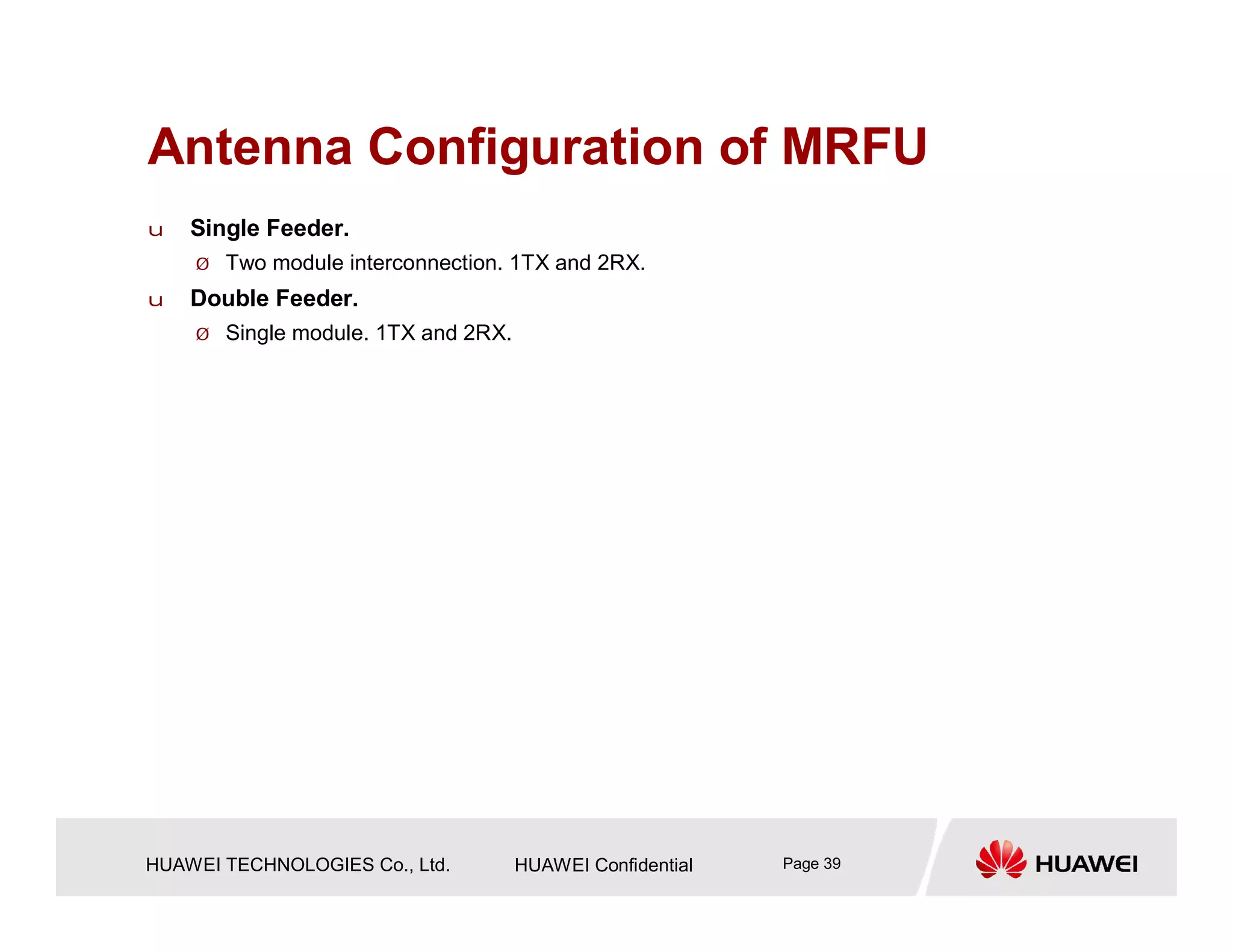 Huawei BTS 3900 Hardware Structure | PDF