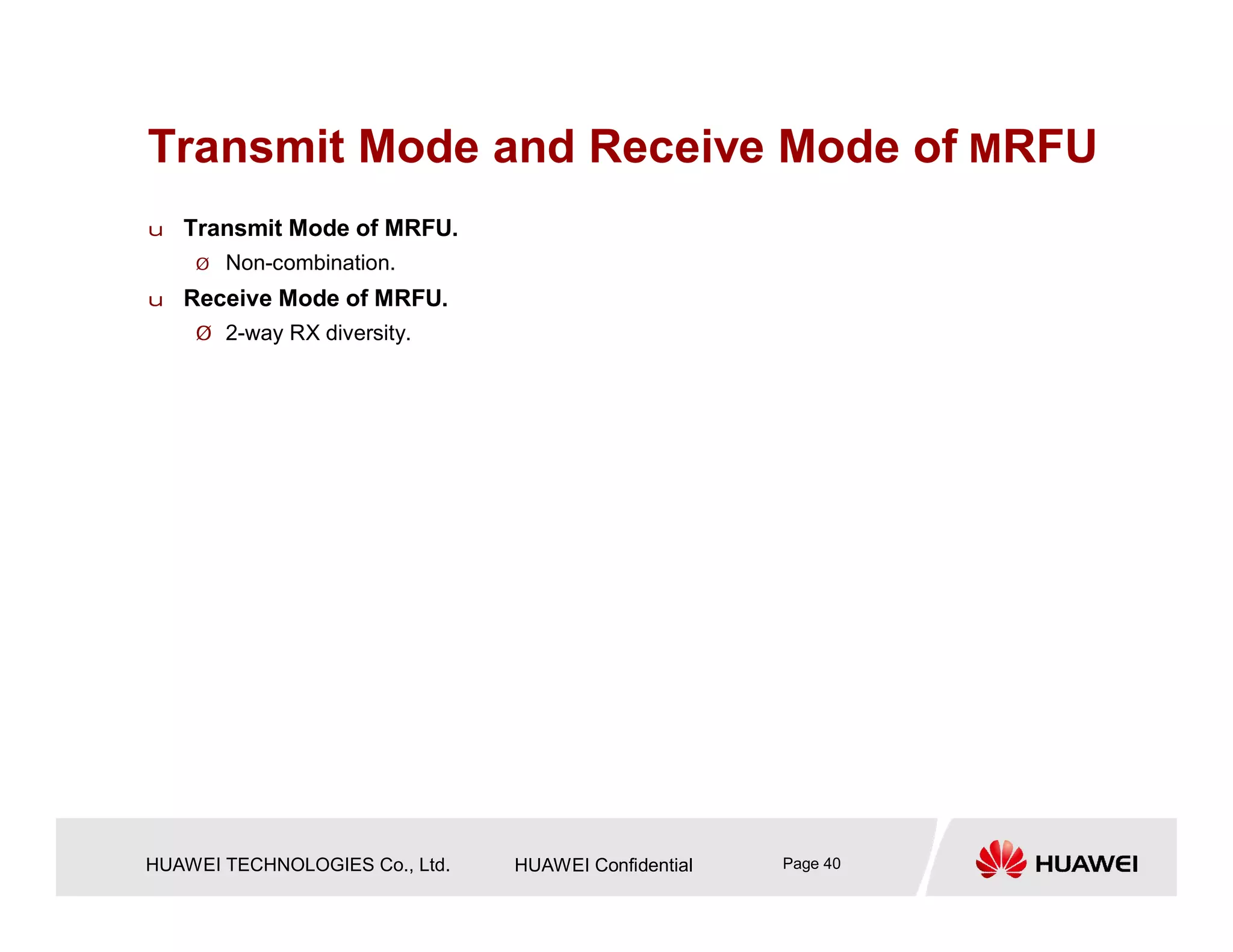 Huawei BTS 3900 Hardware Structure | PDF