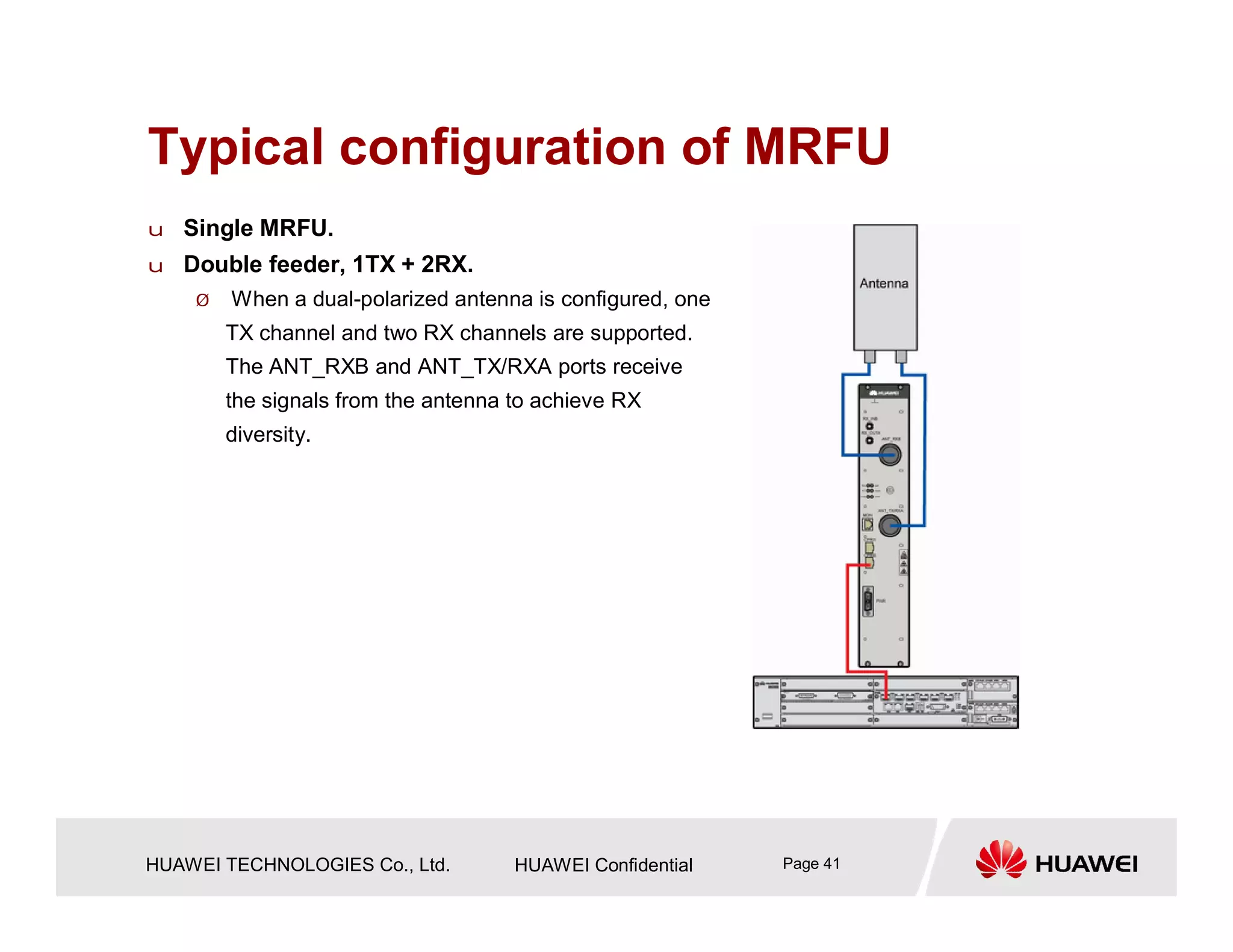 Huawei BTS 3900 Hardware Structure | PDF
