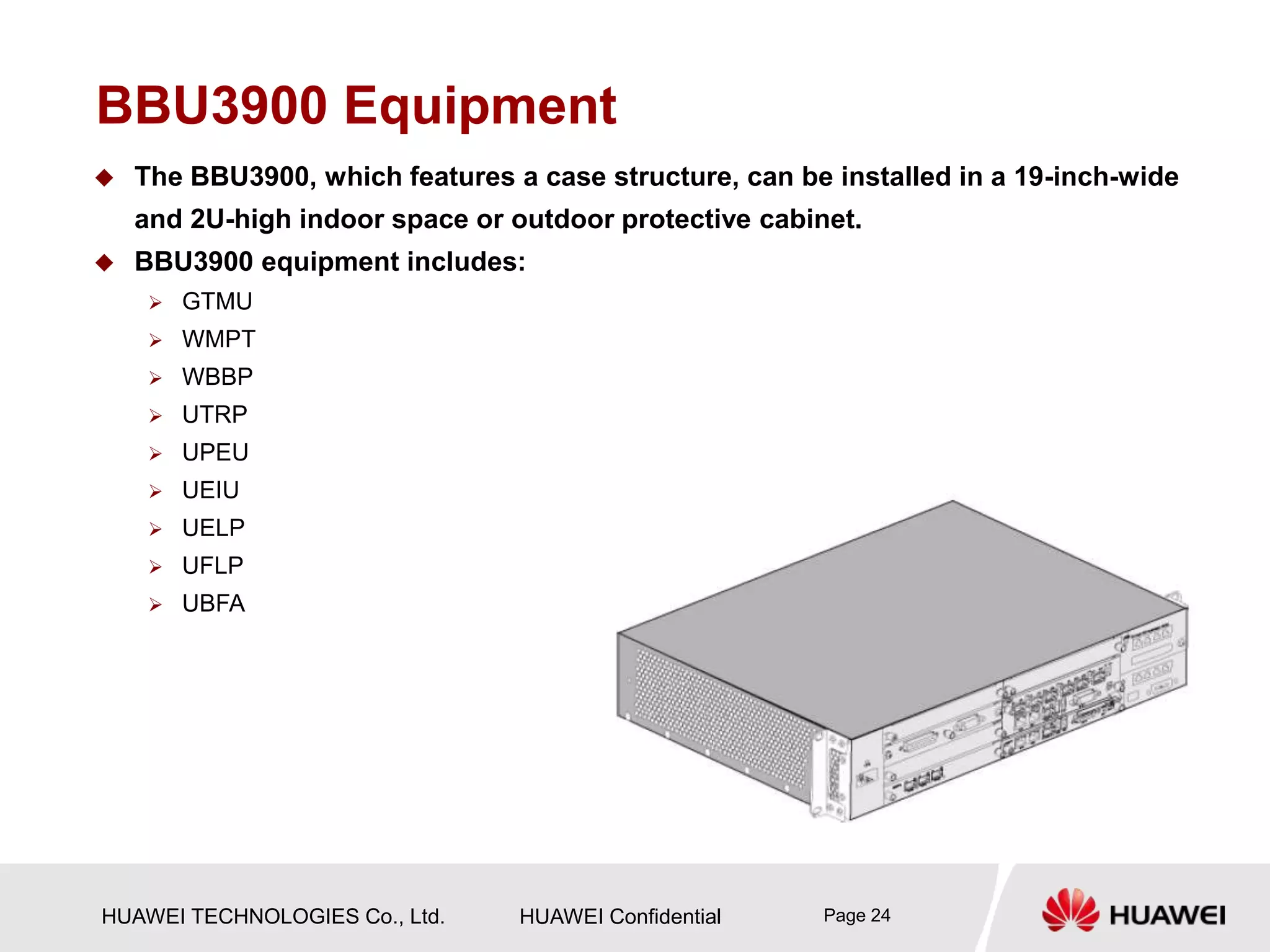 HUAWEI BTS3900 Hardware Structure and Principle-200903-ISSUE1.0-B.ppt ...