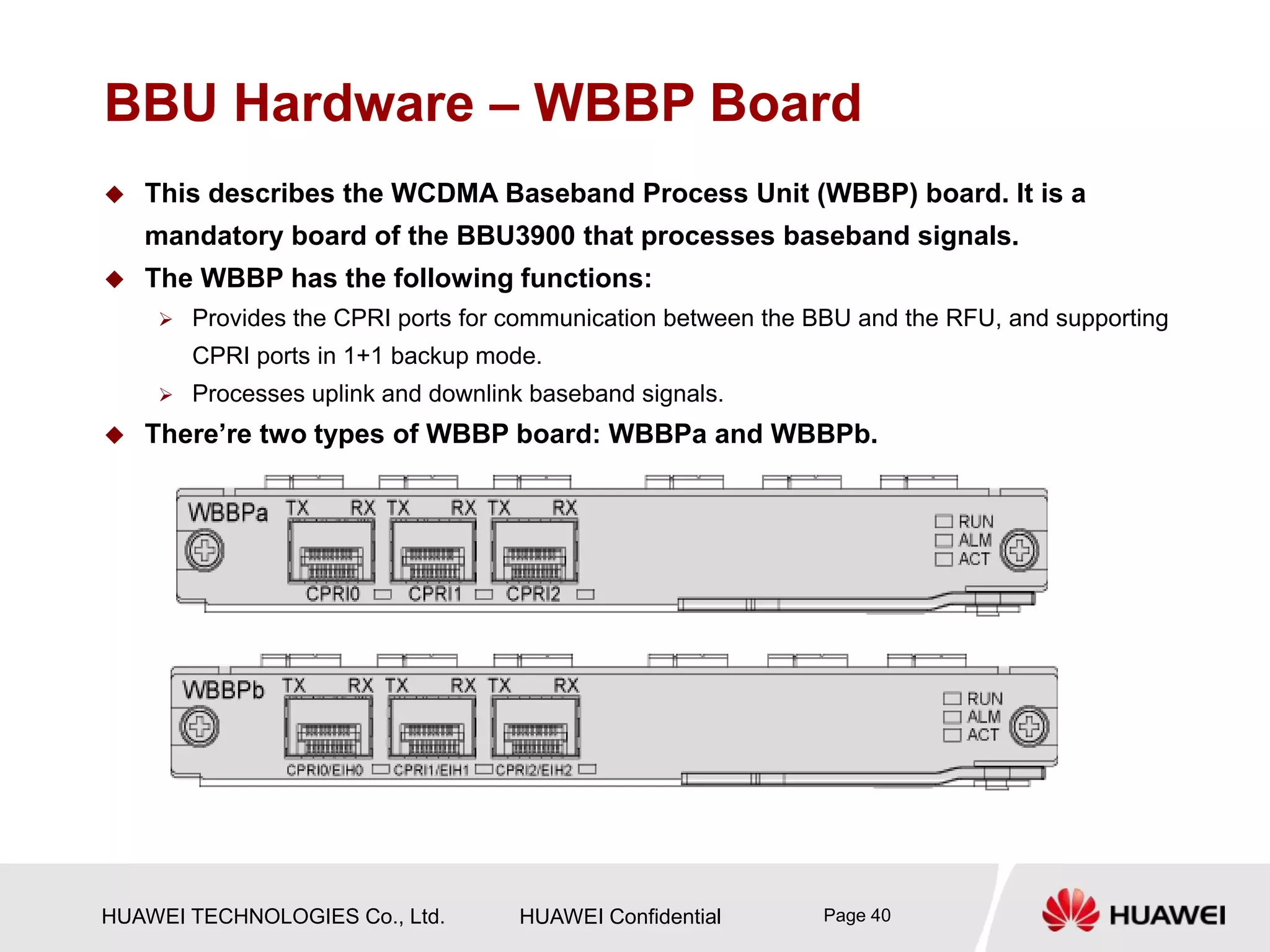 HUAWEI BTS3900 Hardware Structure and Principle-200903-ISSUE1.0-B.ppt