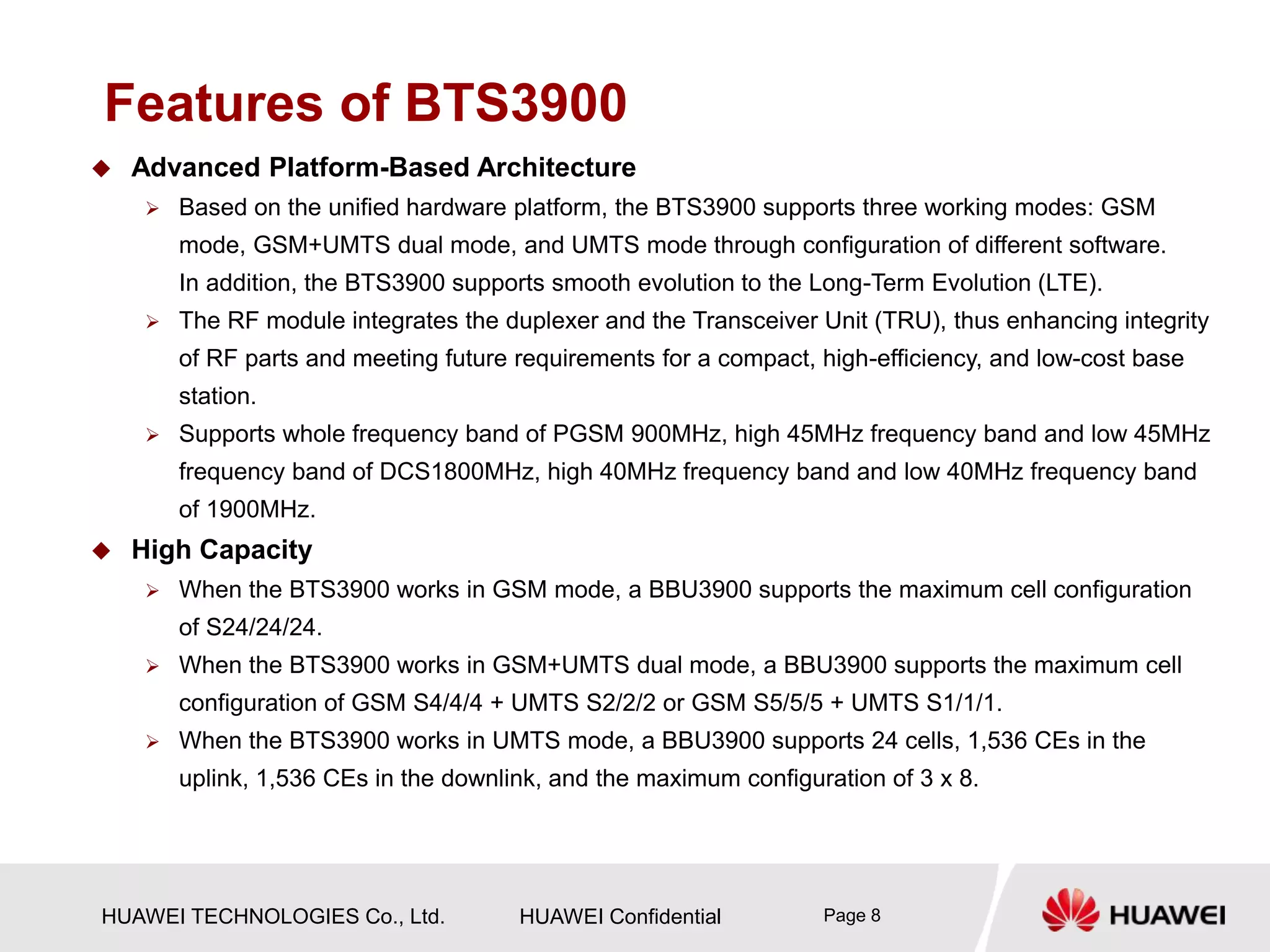 HUAWEI BTS3900 Hardware Structure and Principle-200903-ISSUE1.0-B.ppt | Telecommunications ...