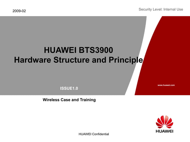 HUAWEI BTS3900 Hardware Structure and Principle-200903-ISSUE1.0-B.ppt ...