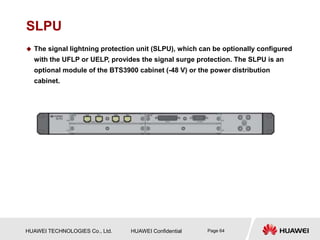 HUAWEI BTS3900 Hardware Structure and Principle-200903-ISSUE1.0-B.ppt