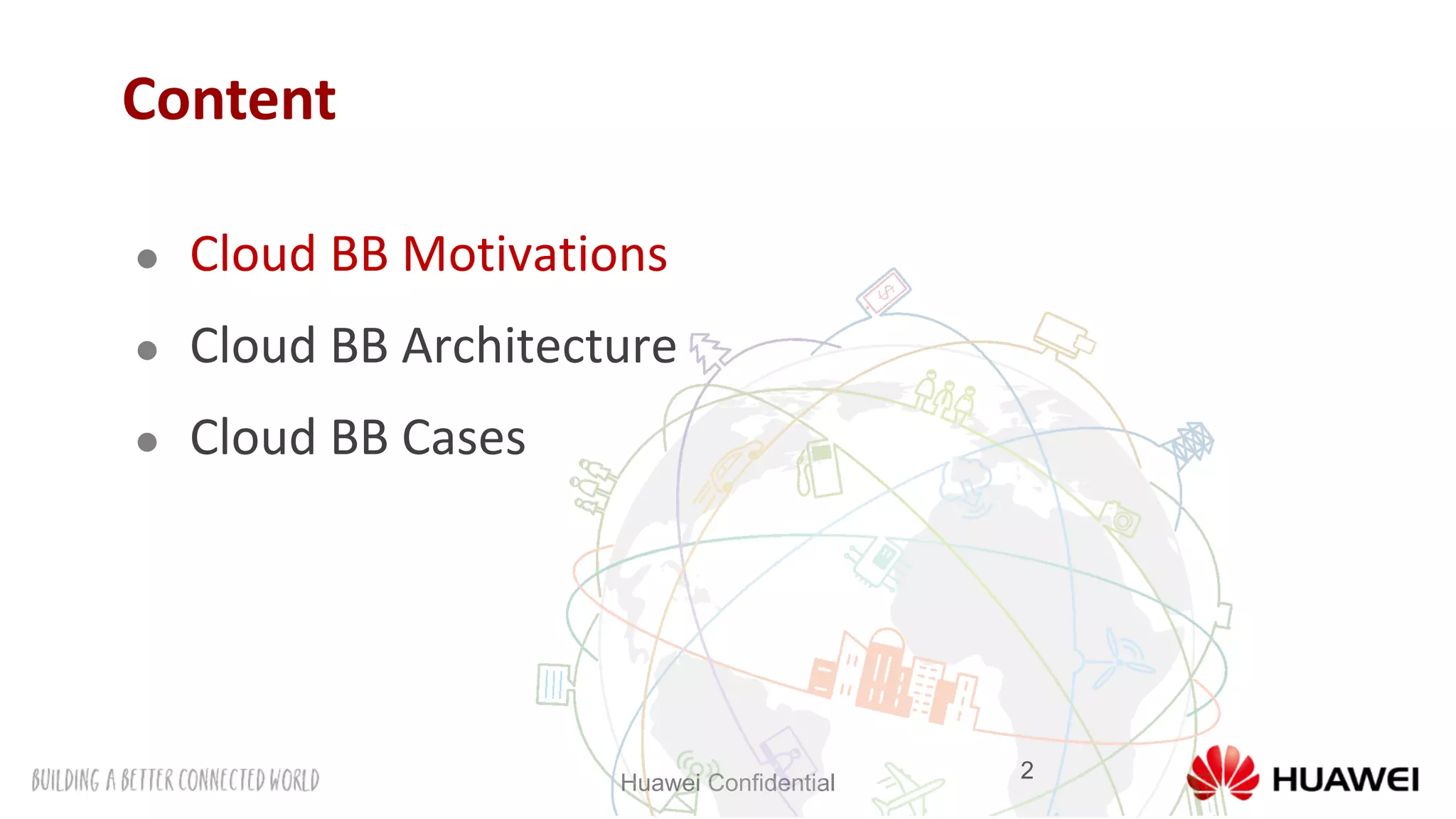 Huawei cloud bb solution introduction | PDF