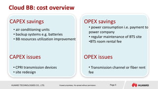 Huawei cloud bb solution introduction | PPT