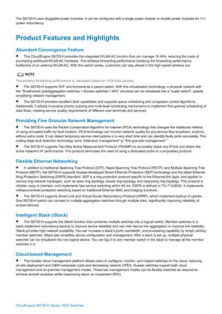 Huawei CloudEngine S6730-H Series 10GE Switches Datasheet.pdf