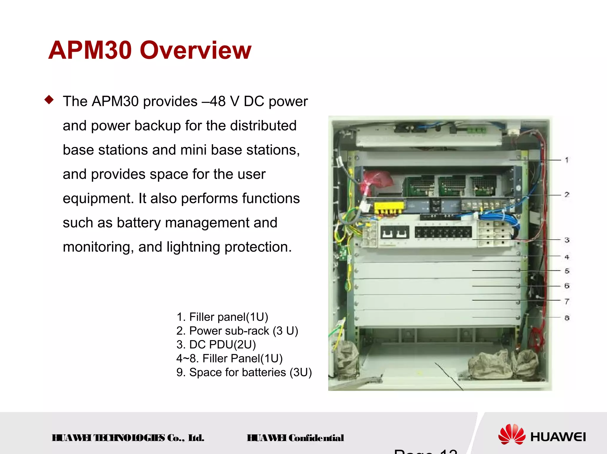Huawei DBS 3900 Hardware Structure | PDF
