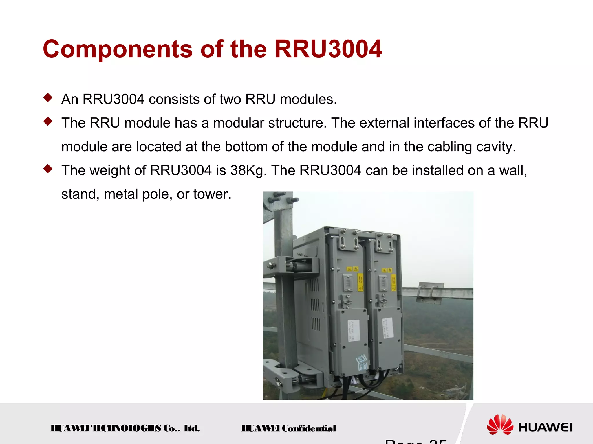 Huawei DBS 3900 Hardware Structure | PDF