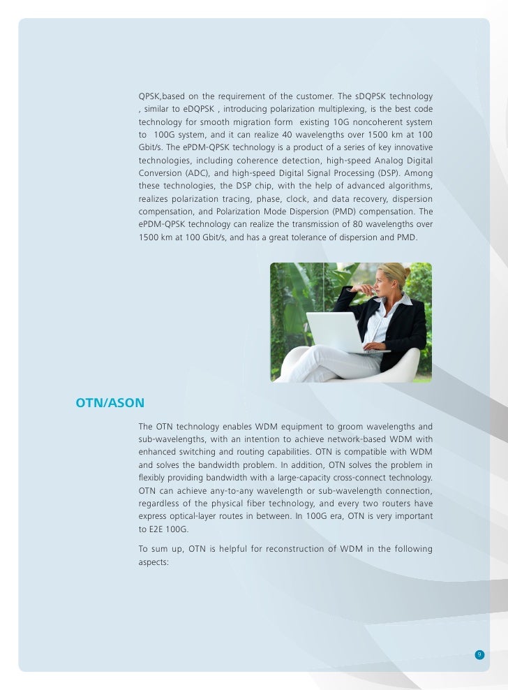 Huawei E2E 100G Solution