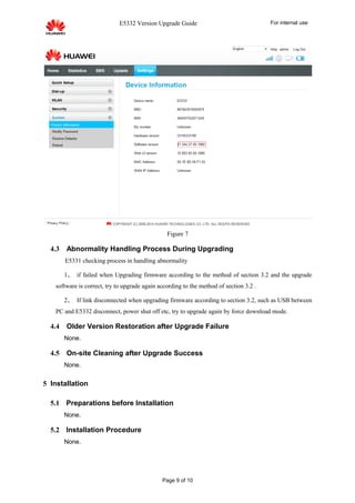 Huawei e5332 v200 r001b344d27sp00c1080 upgrade guide | DOC
