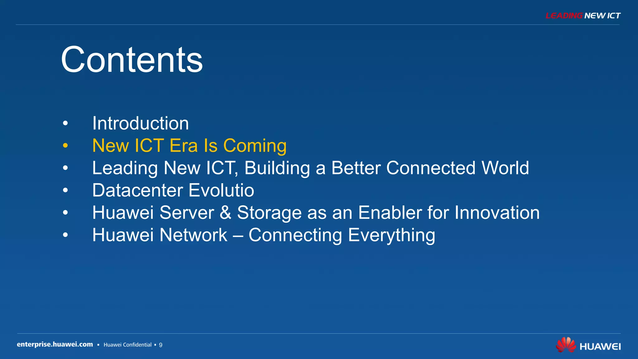 Leading New ICT - Datacenter Infrastructure Trends | PDF