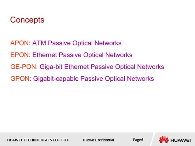Huawei GPON Fundamentals | PDF | Computer Networking | Computing