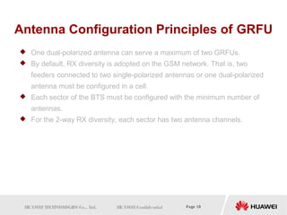 Huawei gsm grfu introduction | PPT