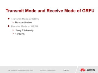Huawei gsm grfu introduction | PPT