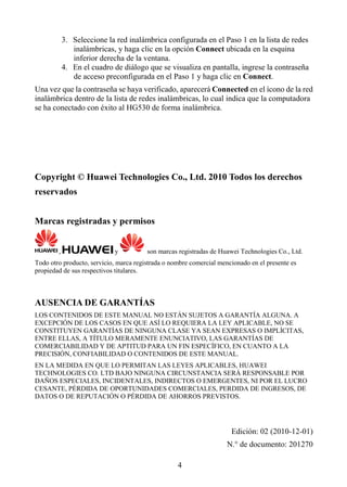 Huawei hg530 CONFIGURACION | PDF