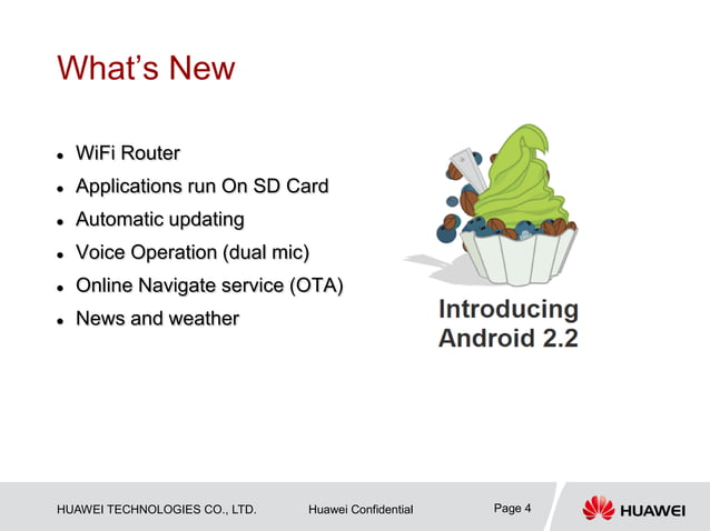 Huawei IDEOS | PPT