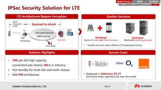 Huawei ipran solution | PDF | Internet | Computing