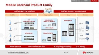 Huawei ipran solution | PDF | Internet | Computing