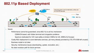 Huawei about LTE V2X Standardisation in 3GPP | PPT