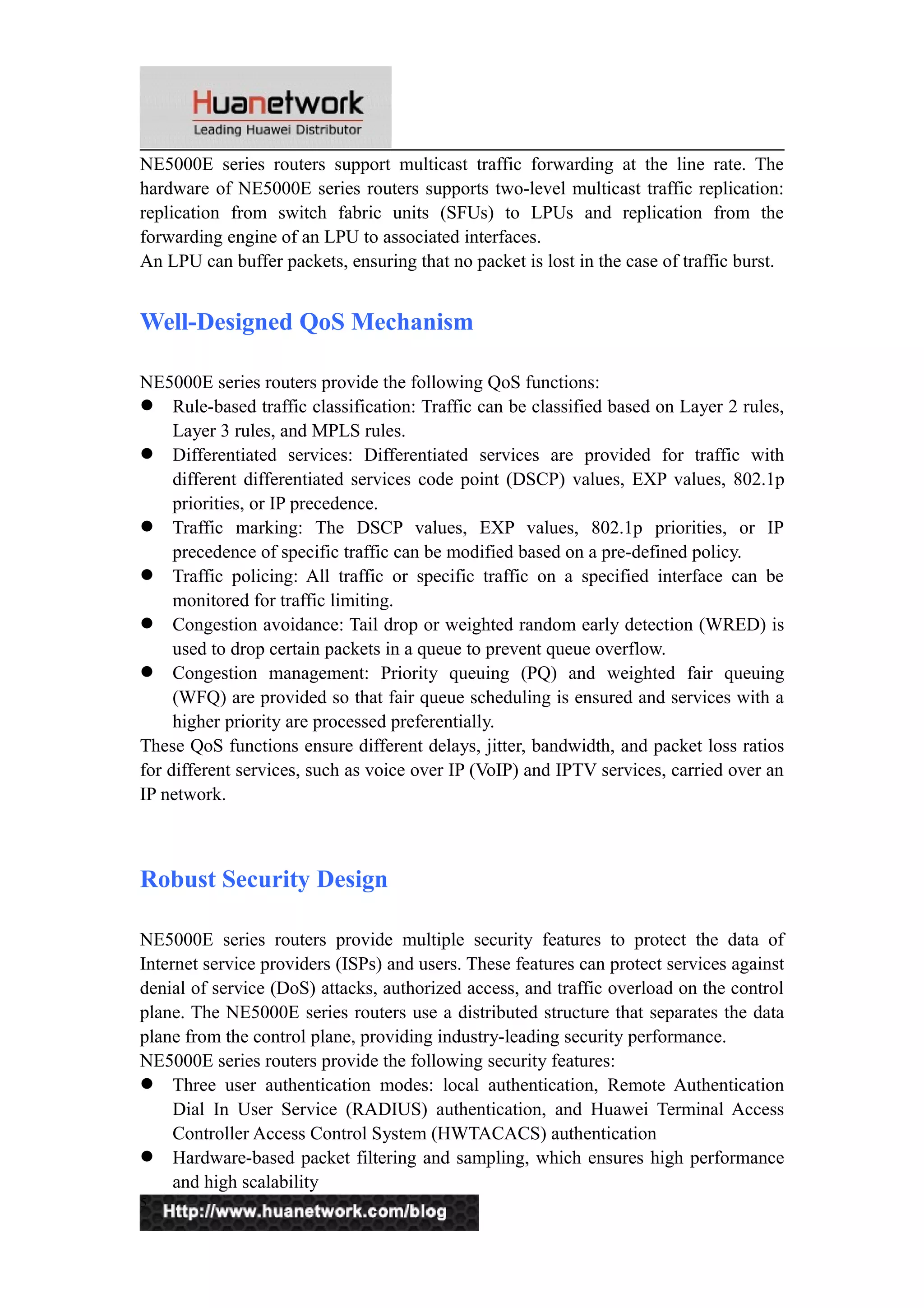 Huawei net engine5000e core router chassis and features | DOC