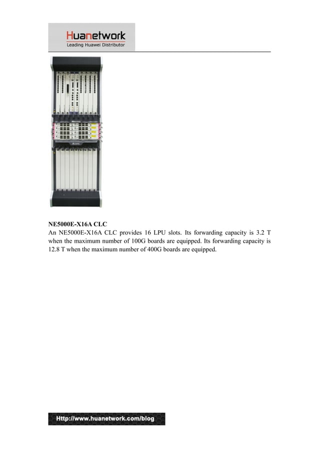 Huawei net engine5000e core router chassis and features | DOC