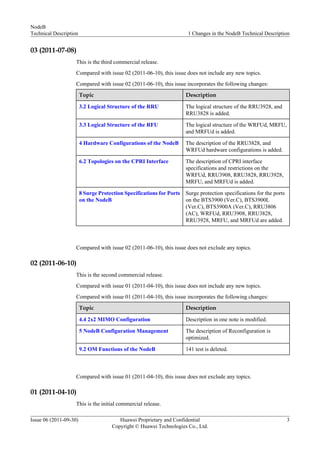 Huawei node b technical-description | PDF