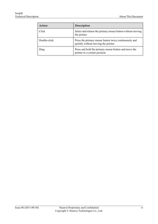 Huawei node b technical-description | PDF