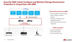 Huawei Ransomware Protection Storage Solution Technical Overview ...