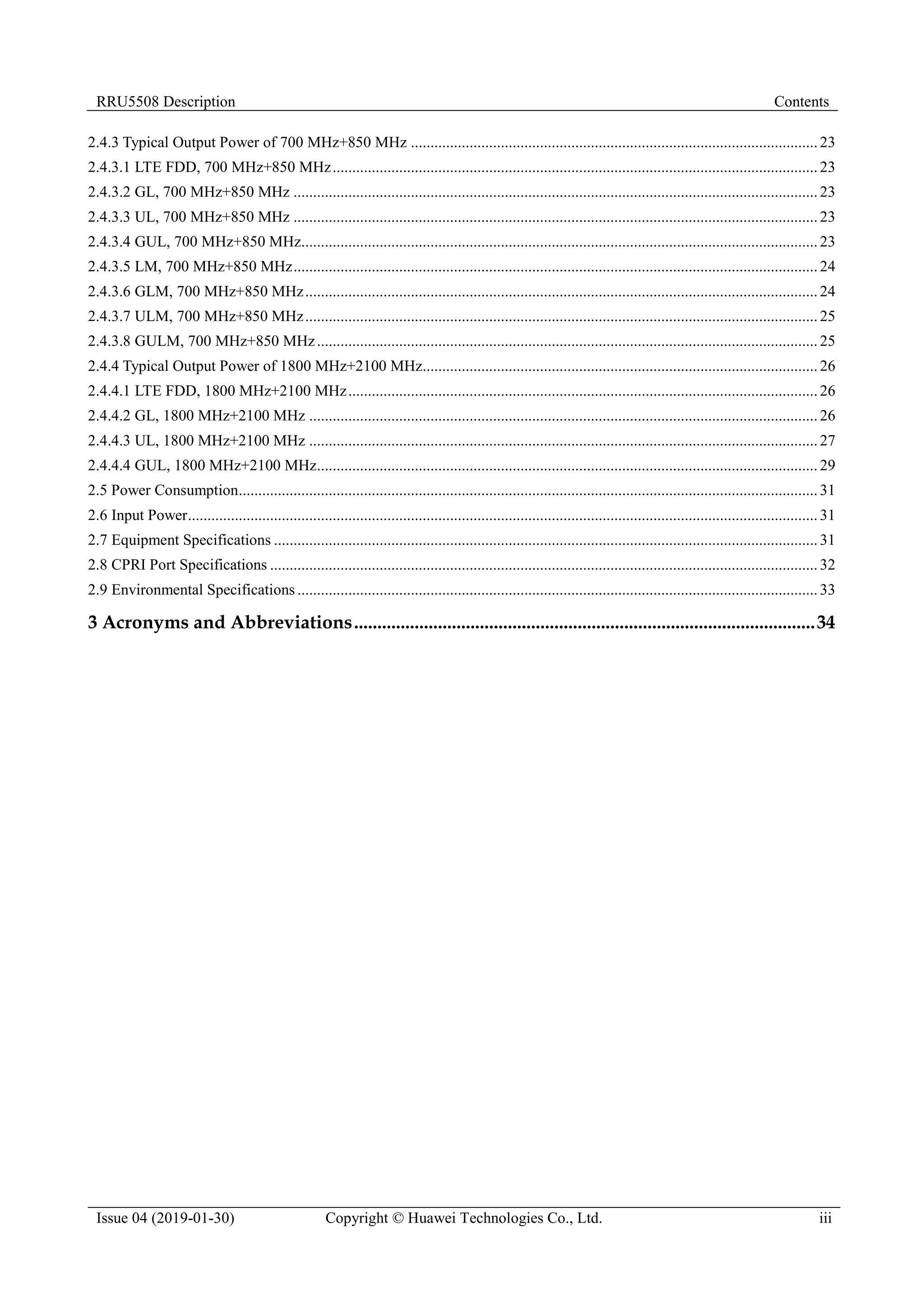 Huawei rru5508 description | PDF