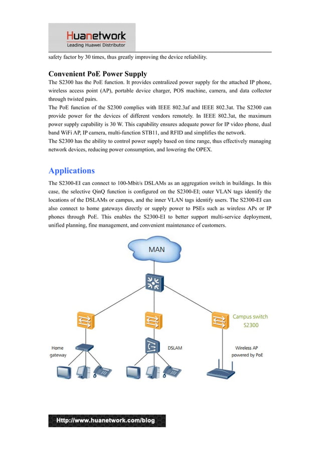 Huawei s2300 series ethernet switches overview | DOC ...