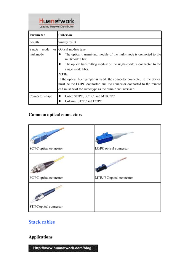 Huawei s3700 cables | PDF