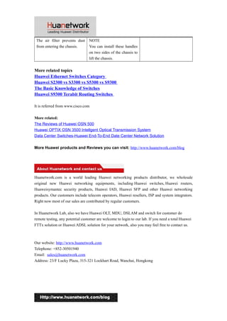 Huawei s9300 terabit routing switch | DOC