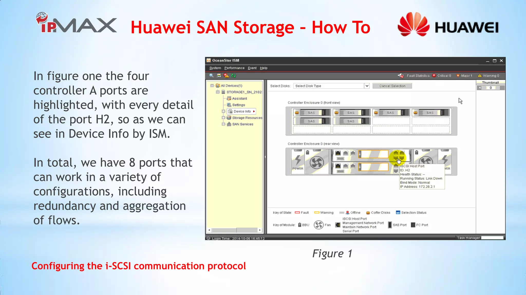 Huawei SAN Storage How To - Configuring the i-SCSI Communication ...
